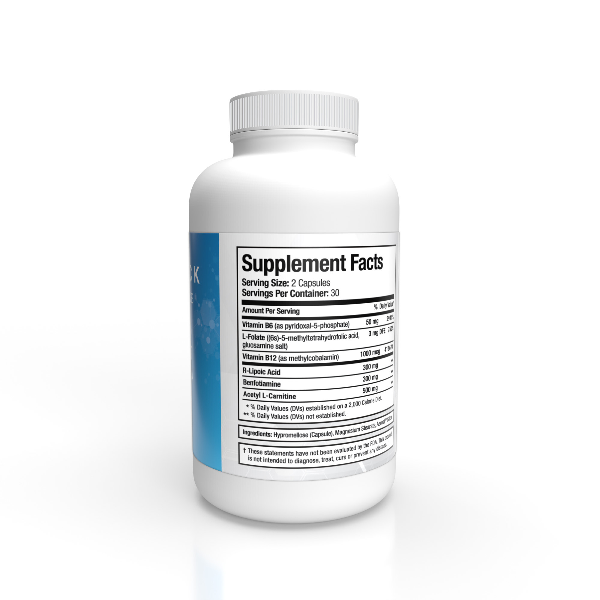 Nerve Support Formula Capsules Plus - Bedrock Bioscience